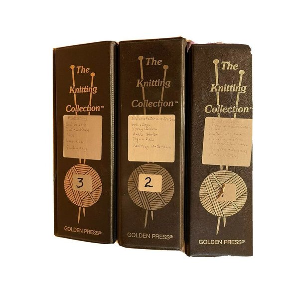 Golden Press | Other | Rare 3volume Complete The Knitting Collection ...